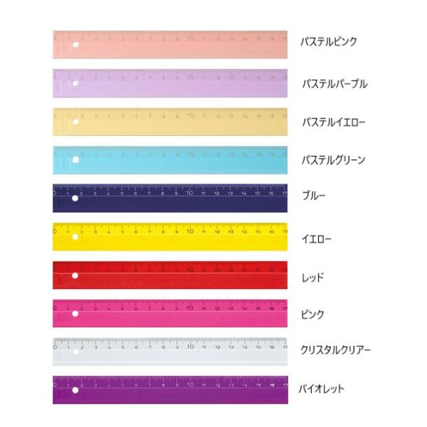 レイメイ藤井KUM　ルーラー●本体サイズ：W174 × H21 × D2mm●本体重量：6g●素材：ポリスチレン●製造国：ドイツ
