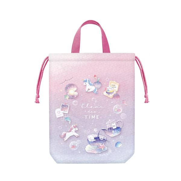 ●軽くてカワイイ♪洗ってもすぐ乾く素材です。●机の横にかけても床につきにくい持ち手付き。■本体サイズ：約H300×W230×D80■素材：ポリエステル■重量：80ｇ※画像はイメージです。