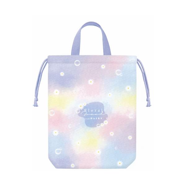 ●軽くてカワイイ♪洗ってもすぐ乾く素材です。●机の横にかけても床につきにくい持ち手付き。■本体サイズ：約H300×W230×D80■素材：ポリエステル■重量：80ｇ※画像はイメージです。