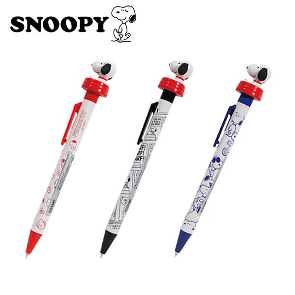 ●ノックするとスヌーピーの耳がぴょこぴょこ動いて可愛い♪●レッド・ブラック・ブルーの全3種類●自分用にも贈り物にもかわいいボールペンです♪■サイズ：約H160×W21.5×D21.5mm■重量：約13ｇ■材質：PC、ABS■ES533RD：...