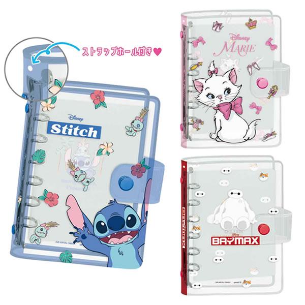 クリアシール台紙10枚入り■本体サイズ　約H155×W110×D30■素材　PVC・鉄■貼ってはがせるクリアシール台紙　10枚■重量　約110ｇ■スティッチ　307687　おしゃれキャット　307688　ベイマックス　307690※商品画像...