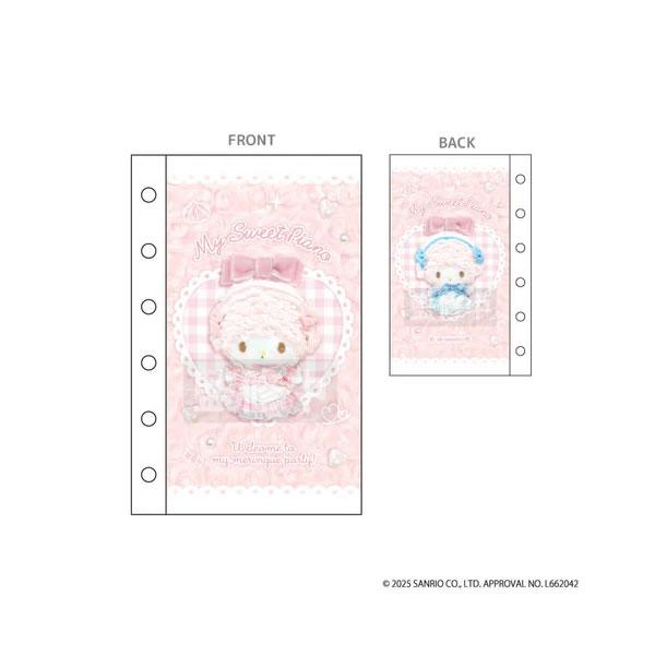 『サンリオキャラクターズ』からマイスウィートピアノ シール帳 ぬいピクチャーの登場です！■本体：約H125×W80×D3mm PKG：約H130×W85×D5mm■仕様：クリアヘッダー付きOPP袋+アピールシール+表示シール■素材：紙、PV...