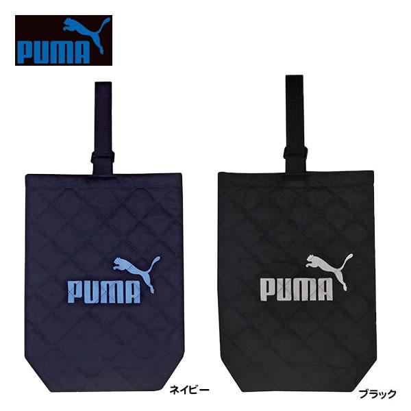 ●男の子に人気の『プーマ』のシューズバッグです。●新学期や新入学準備にオススメです。■本体サイズ：H295×W210×D70mm　55ｇ■材質：綿、ポリエステル■日本製■本体生地はキルティング加工■本体内側にネームタグ付※商品画像はイメージ...