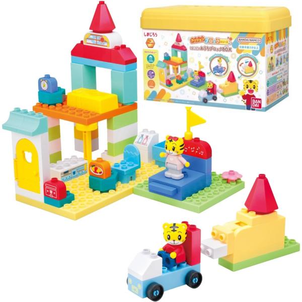 【商品名】しまじろう おもちゃ アクションブロックシリーズ しまじろうのおうちブロックBOX 3才〜 クリスマス ギフト プレゼント 知育 玩具 考える 遊ぶ 楽しむ