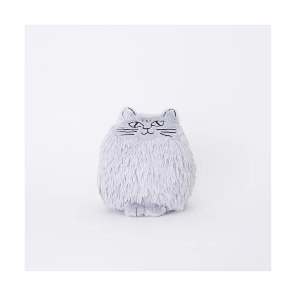 リサ・ラーソンの人気の陶器「LITEN KATT（リテンキャット）」がぬいぐるみになりました。こちらは、グレーの毛並みの「ぐれーのペッパー」です。顔部分とボディーの生地に変化をつけ、ボディーの毛並みを強調しました。命の息遣いを感じるリサの丸...