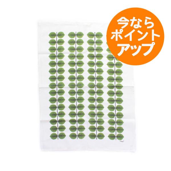 北欧ミッドセンチュリーデザインの巨匠スティグ・リンドベリ。日本での北欧ブームはリンドベリのビンテージ器から始まったともいわれています。こちらは、そんな彼がデザインしたBERSA柄の「キッチンタオル ／ ベルサ」です。コットンとリネンのさわや...