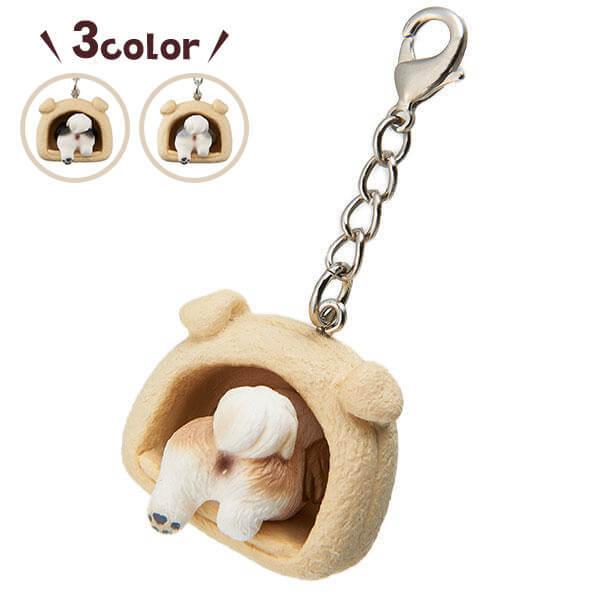 樹脂職人のこだわりの逸品。継ぎ目なく精巧な作り。 ペピイオリジナルのふんわりアニマルベッドに突っ込んだシーズーの姿を丁寧に表現しました。ぷりケツがとってもキュートです！≪国産品≫『dog room』樹脂職人necodonが一つずつ丁寧に手描...