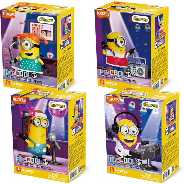 【基本情報】商品名（ラインナップ）:Minions-05 Carl Streamer（カール）Minions-06 Stuart dancer（スチュアート）Minions-07 Kevin singer（ケビン）Minions-08 Ph...