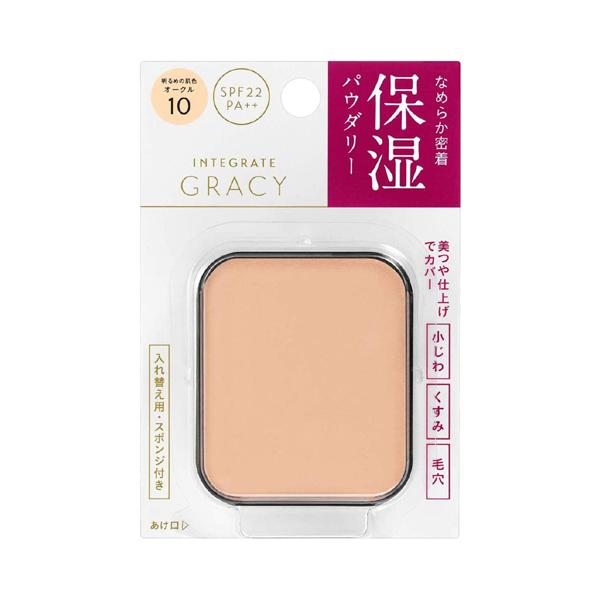 しっとりなめらかな肌に仕上げる、保湿パウダーファンデーションです。小じわ・くすみ・毛穴をカバーする、美つや仕上げ。ふんわり透明感持続パウダー配合で、明るい透明感のある仕上がりが持続します。オールシーズン用・水なし使用・専用スポンジ付き。種類...