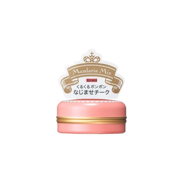 パフでくるくるとってポンポンなじませるだけで自然になじみ、上気したようなほっぺが演出できるチークカラーです。時間がたってもくすまず、明るい仕上がりが持続します。パフ付き。種類：チーク香り：無香料