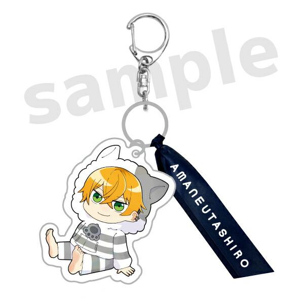 「雅楽代アマネ 活動5.5周年」を記念したオリジナルグッズです！この日のために描きおろされたイラストが可愛いチャームになりました！リボンにも名前が入っているのがポイントです♪　[Order period is from April 22, ...