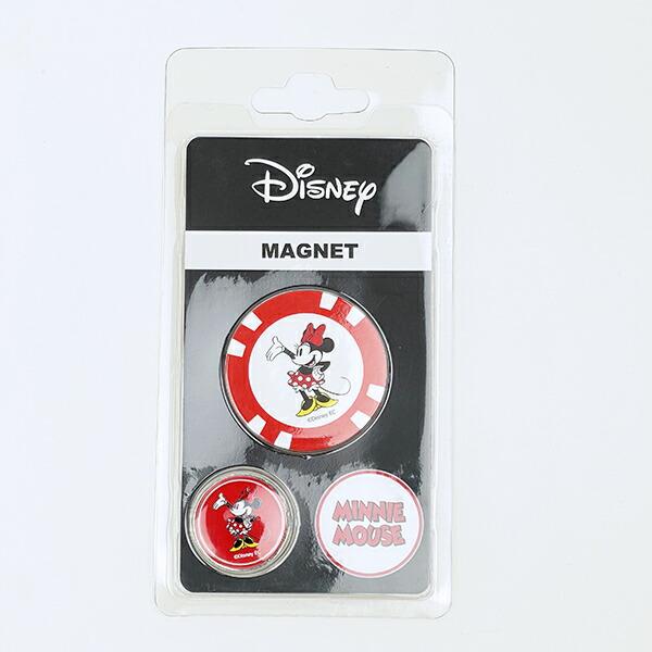 ミニーマウスのコイン型のデザインがかわいいマグネットです。ゴルフのボールマーカーにぴったり☆マグネットなので、キッチン等でも使えて便利なのでインテリアとしても◎