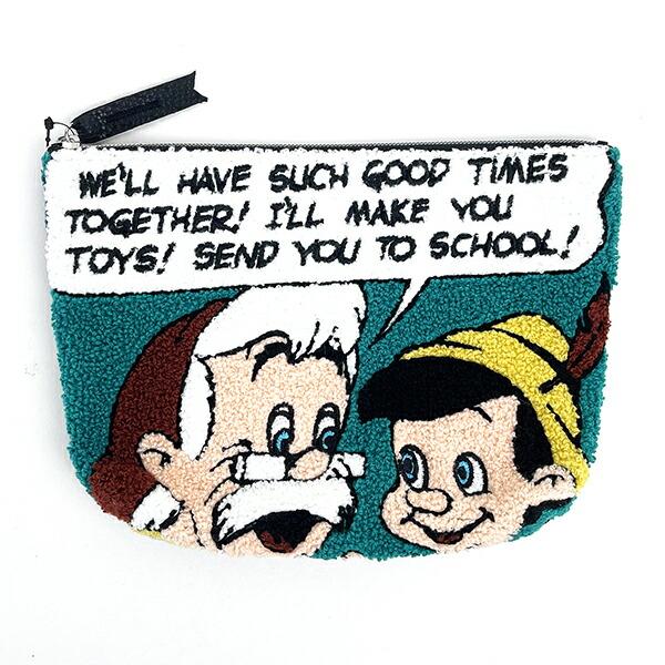 もこもことしたさがら刺繍を全面に使用したポーチです。大きさもちょうどよく使い勝手◎