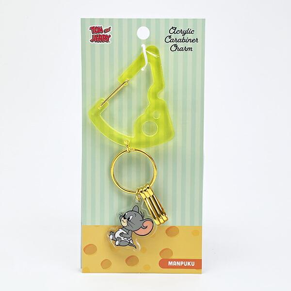 カギやキーホルダーを引っ掛けられるアクリルカラビナチャームです。とってもかわいいのでバッグやリュックのワンポイントにオススメです♪