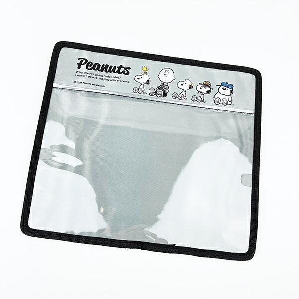 スヌーピーのタブレットポケットです。車のヘッドレストにバックル付きベルトでカチッと簡単装着！収納したまま充電、操作が可能。小物入れとしてもお使いいただけます♪※本品のポケットは、11インチまでのタブレットを入れることができます。可愛いデザイ...