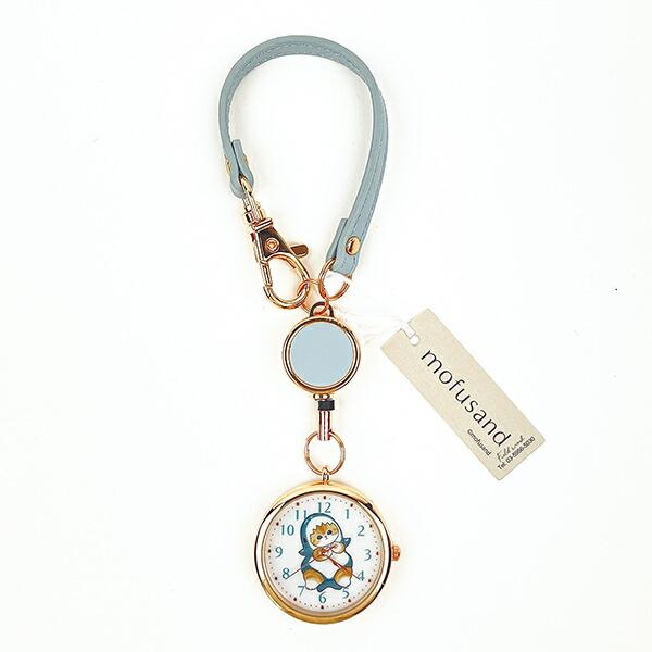 モフサンドのびよ〜んと伸びるリール付きキーチェーンウォッチです。ピンクゴールドで高見えしちゃいます♪文字盤も大きくて見やすい☆リール付きで伸びるのでバッグやリュックなどに付けても使いやすい！バッグのアクセントにもなっちゃいます♪