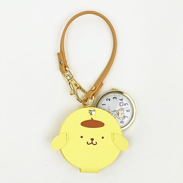 サンリオキャラクターのフェイスダイカットウォッチです。かわいいフェイスから時計をスライドして時間を確認できる便利アイテム♪ストラップ付きなので、色々なところに付けられます◎◆ポーチサイズ：55mm+耳パーツ