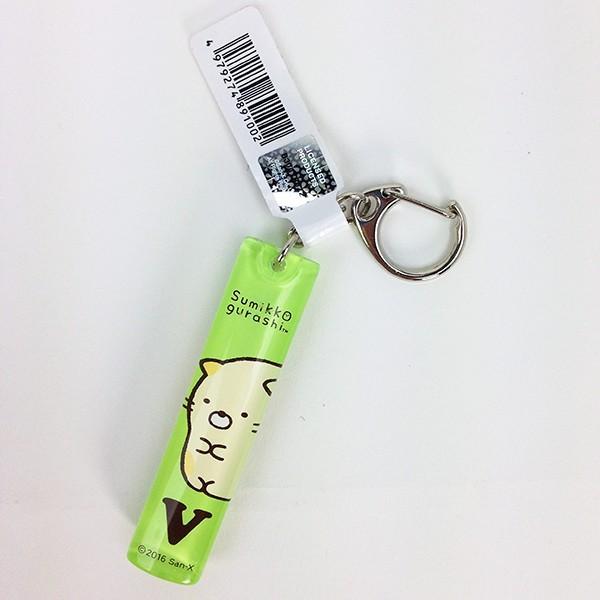 すみっコぐらしの「ねこ」が描かれた可愛いイニシャルキーホルダー☆彡お友達や、大好きな人と交換したり、推しメンのイニシャルを持ち歩いたり使い方いろいろ♪ちょっとしたギフトにもおすすめです♪