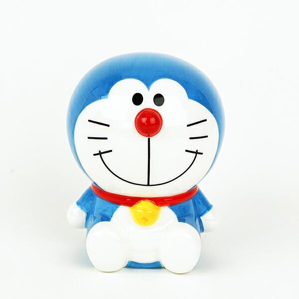 ドラえもんの貯金箱です。とても可愛い表情なのでインテリアにもぴったり☆ドラえもん好きの方へのプレゼントにもおすすめです♪