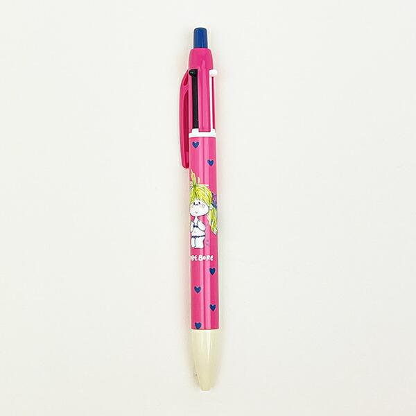 水森亜土のシャープ＆2色ボールペンです。亜土ちゃんらしい可愛い女の子デザイン♪シャープペンとボールペンがセットなのでお勉強やお仕事などで活躍すること間違いなしです☆彡