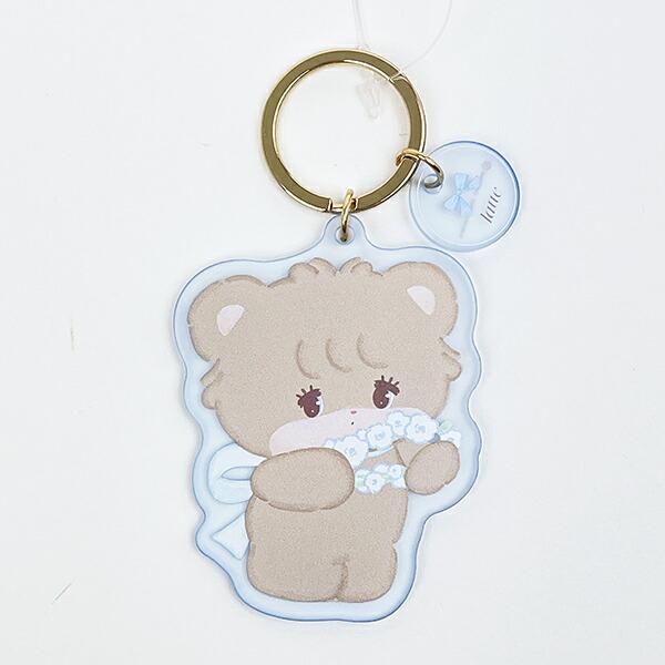 mikko illustrationsの仲間たちのそれぞれの表情がかわいいデザインです♪バッグのワンポイントとしていかがでしょうか。