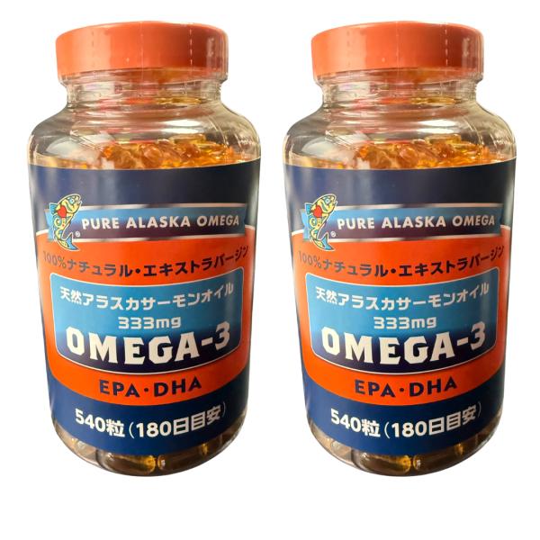 名称：鮭由来魚油含有加工食品原材料名：鮭油（アメリカ）、ゼラチン／グリセリン、酸化防止剤（ビタミンE）（一部にさけ・ゼラチン・大豆を含む）内容量：293g（1粒の重量544mg、1粒中の内容量333mg×540粒）賞味期限：底面に記載保存方...