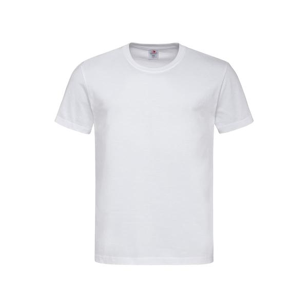 実寸サイズ(身幅/着丈cm): S(50/69)、M(53/71)、L(56/73)、XL(59/75)、2XL(62/77)。丸胴タイプ。首元・袖口・裾に二本針縫い。肩テープ。ヘザーグレー: コットン85%、ヴィスコース15%。ほか素材:...