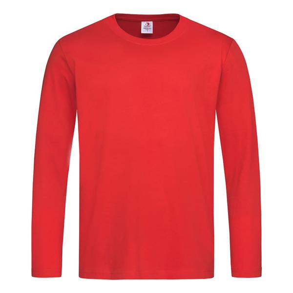 実寸サイズ(身幅/着丈cm): S(50/69)、M(53/71)、L(56/73)、XL(59/75)、2XL(62/77)。カジュアルフィットTシャツ。丸胴タイプ。首・袖口・裾に二本針縫い。肩テープ。袖口リブなし。素材: コットン100%。