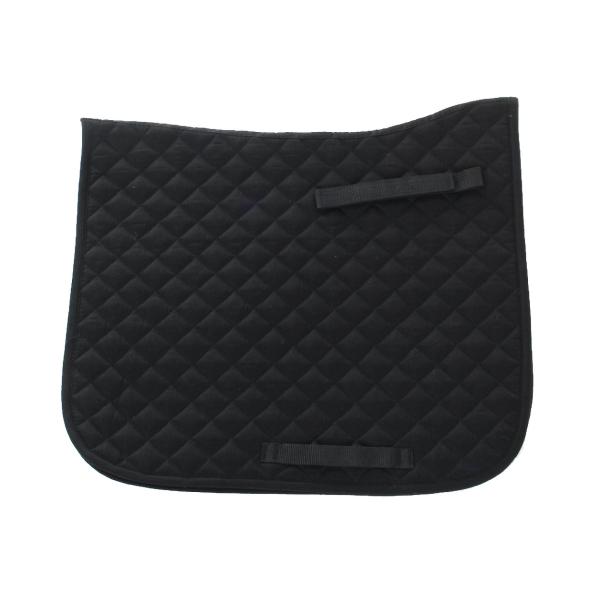 競技会や日常使いにぴったりなお手頃ゼッケン。フィットしやすく、き甲部分も高めにデザインされています。スマートで耐久性の高い高品質コットン製キルティング。洗濯機洗い可。1.5インチ(約3.8cm)のダイアモンドキルト柄。サイズ目安(馬の体高)...