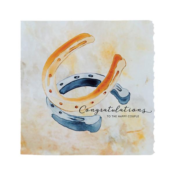 オリジナル水彩デザイン。マーブル地の背景にダイカットエッジ。内側が空白なのでメッセージを自由に入れられます。個別にセロハン包装されています。