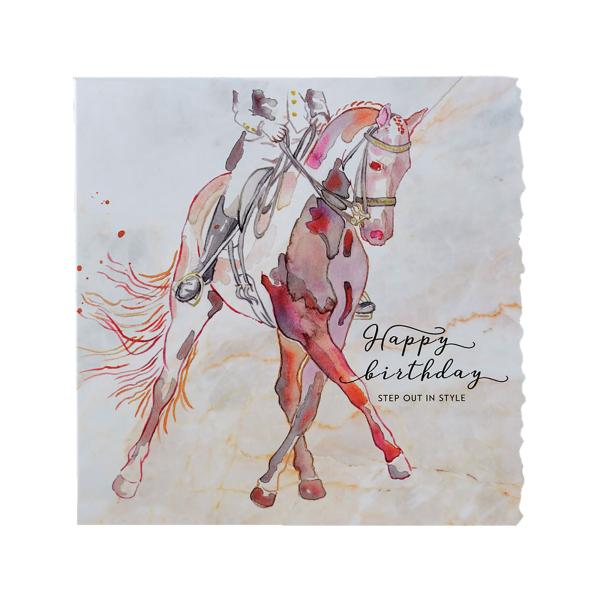 オリジナル水彩デザイン。マーブル地の背景にダイカットエッジ。内側が空白なのでメッセージを自由に入れられます。個別にセロハン包装されています。