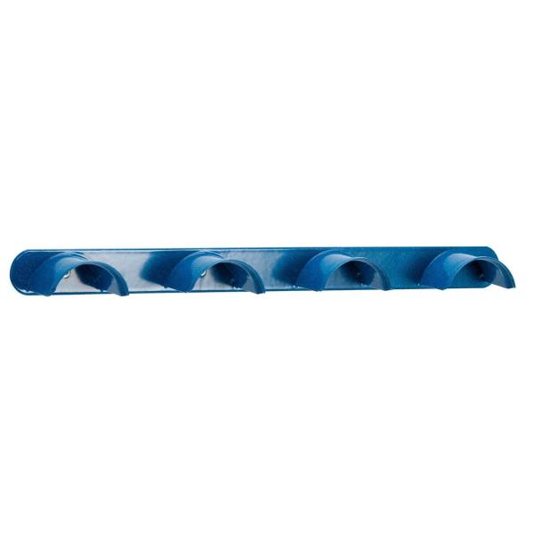 プレート台に4個の半円突起付き。シンプルで経済的。Stubbyfineコート加工。高さ5cm、幅65cm.、奥行き7cm、重さ1.05kg.。