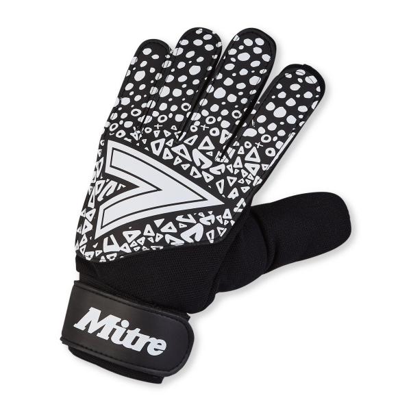 Mitreゴールキーパーグローブサイズガイド(手の平幅 目安mm):4(60-67mm)、 5(67-73mm)、6(73-79mm)、7(79-86mm)、8(86-91mm)、9(91-95mm)、10(98-101mm)、11(104...