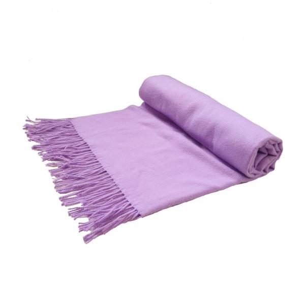 柔らかいパシュミナスタイルのスカーフ。サイズ: 175 x 68 cm。