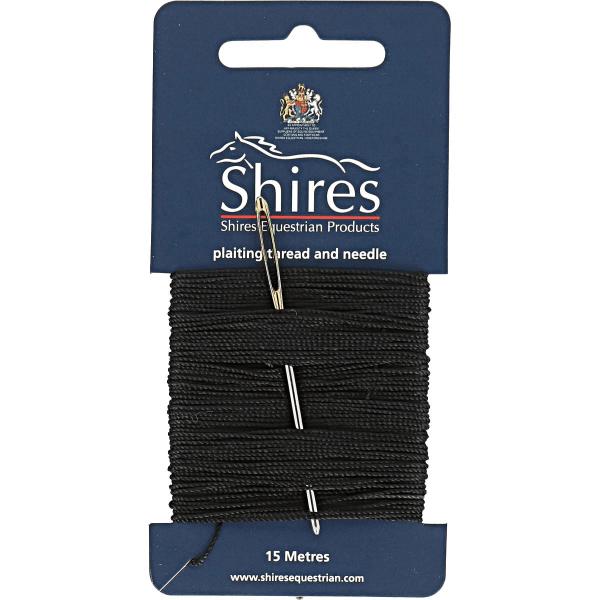 素材: ワックス加工糸。長さ: 15m。針付き。