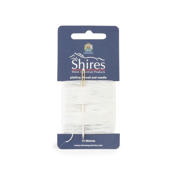 素材: ワックス加工糸。長さ: 15m。針付き。