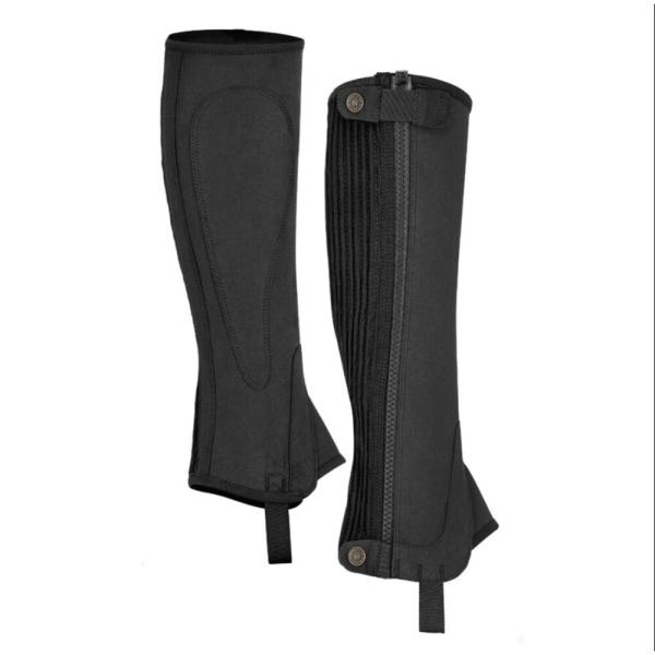 サイズ(長さ/ふくらはぎ cm): S(25/20)、M(28/24)、L(31/26)、XL(34/29)。デザイン: プレーン。留め具: 調節可能なストラップ、フルファスナー、スナップ留め。素材テクノロジー: 耐久性。高いグリップ性。包...