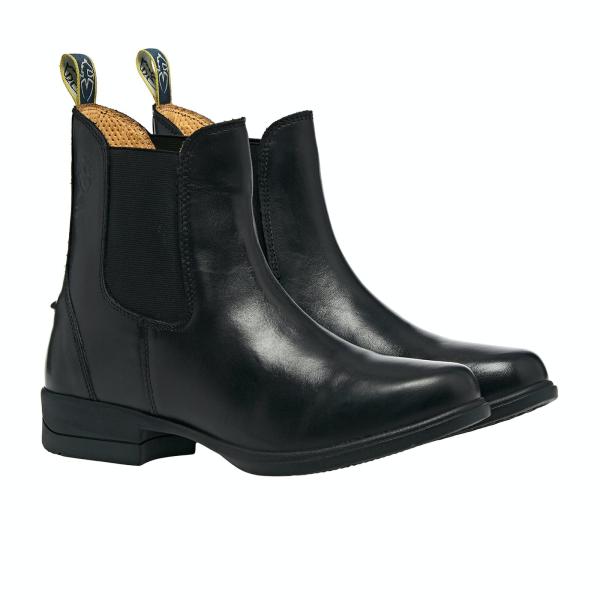 素材: フルグレインレザー。ライニング: モイスチャーウィッキング。インソール: アクティブフィット。アウトソール: ラバー。ソールの特長: 優れた耐久性。スリッポン。素材テクノロジー: 疲れにくい、衝撃吸収性。土踏まずをサポート、伸縮性ガ...