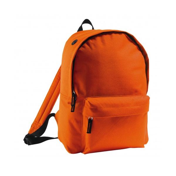 メインコンパートメントはファスナー開閉式。フロントにファスナーポケット。ナイロン製のキャリーハンドル。パッド入りサイズ調整可頑丈ストラップ。背中にパッド入り。素材:600Dポリエステル。サイズ:約40 x 28 x 14 cm。