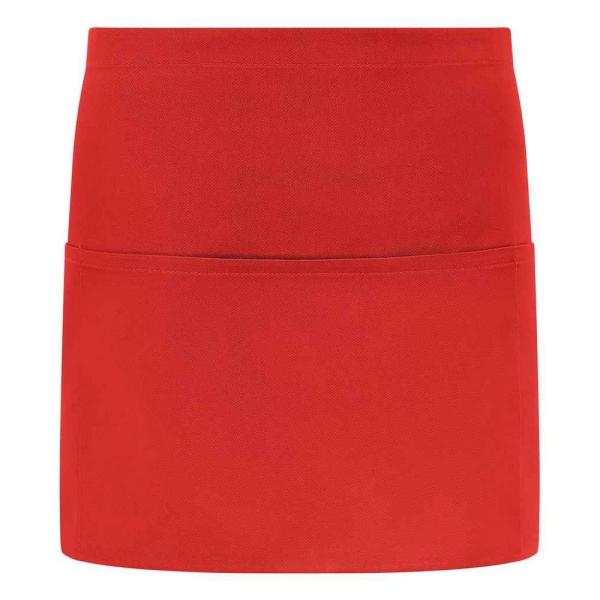 素材: ポリエステル65%、コットンツイル35%。W: 70cm。L: 36cm。フロントポケットx3。シワになりにくく、アイロン掛けしやすいイージーケア。共布ストラップ: 95cm。取り外せるラベル。留め具: ヒモ。生地厚: 195gsm...