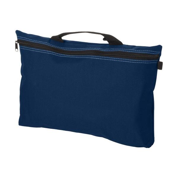 2パック. ハンドルつき。ファスナー開閉。内・外両側にペンループつき。A4サイズ対応。素材: 600Dポリエステル。コンプライアンス: カドミウム試験済み。容量約: 38 x 3 x 27 cm = 3.07L、38.5 x 3.5 x 2...