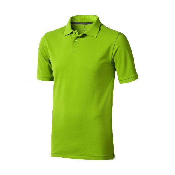 2パック. アイテム目安寸法(身幅/着丈cm):XS(48/68cm)、S(50/70cm)、M(53/72cm)、L(55/74cm)、XL(58/77cm)、2XL(61/80cm)、3XL(64/83cm)。半袖ポロシャツ。フラットニ...