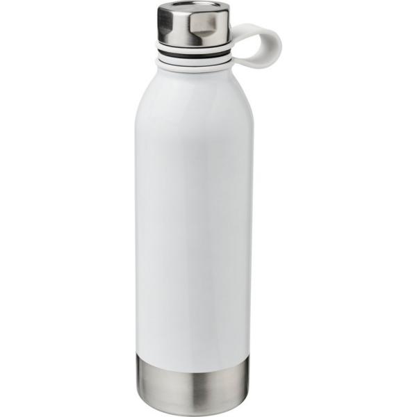 素材: トリタン、ステンレススチール。容量: 740ml。1層ドリンクボトル。スクリュートップ蓋。快適なシリコン素材ループハンドル。サイズ: 24.5 x 7cm。