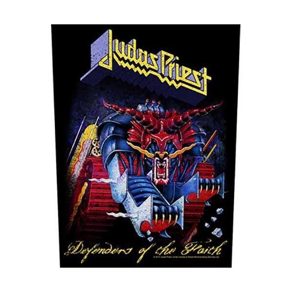 素材: コットン95%、ポリエステル5%。H: 36cm。W: 30cm。デザイン: アルバムアートワーク、非対称、ロゴ、テキスト。オフィシャルライセンス商品。バックパッチ、オーバーロック仕上の縁。縫い付け(Sew-On)タイプ。