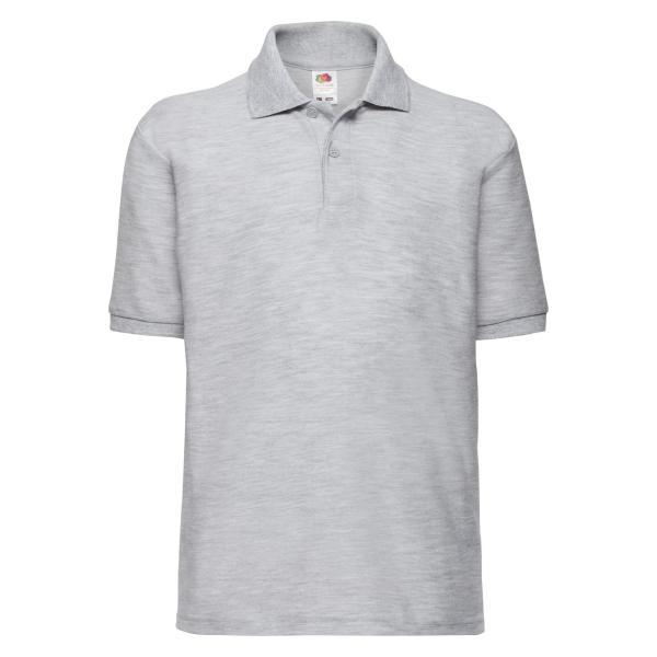 実寸サイズ(身幅/着丈 cm): 3-4歳(35/46)、5-6歳(39/50)、7-8歳(43/54)、9-11歳(47/59)、12-13歳(51/64)、14-15歳(55/69)、誤差範囲+/-(2/2)。素材: ポリエステル65%...