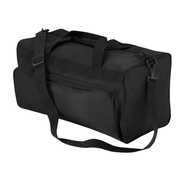 素材: ポリエステル。W: 50cm。H: 25cmL: 25cm。420Dデニール。調節/取外し可能なショルダーストラップ、底鋲と底板付き。留め具: 2方向ファスナー。デザイン: 無地。コンパートメント: メインコンパートメントx1。ポケ...