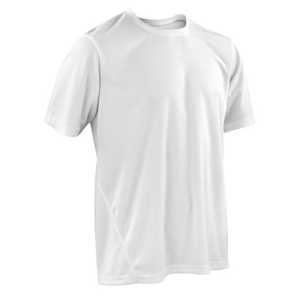 速乾スポーツパフォーマンストレーニングTシャツ。汗を逃がし肌をドライに保つ素材なので涼しく快適、着心地抜群。軽量ソフトクールドライ機能。反射材SPIROロゴ入り。S(胸囲83.5cm)、M(胸囲94cm)、L(胸囲101.5cm)、XL(胸...