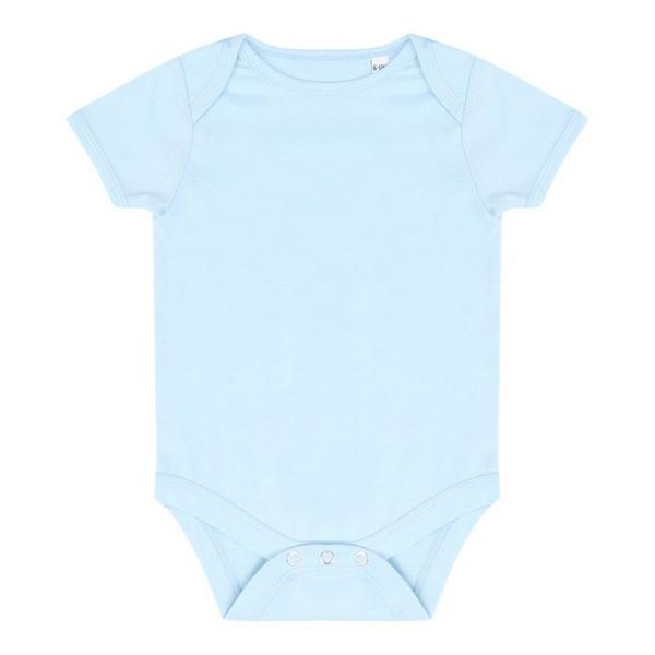 サイズ(身幅/着丈/袖丈 目安cm): 0-3か月(20/35/7.5)、3-6か月(22/38/8)、6-12か月(24/41/8.5)、12-18か月(26/44/9)。※誤差範囲(+/-)1-2cm程度あり。素材: コットン100%。...