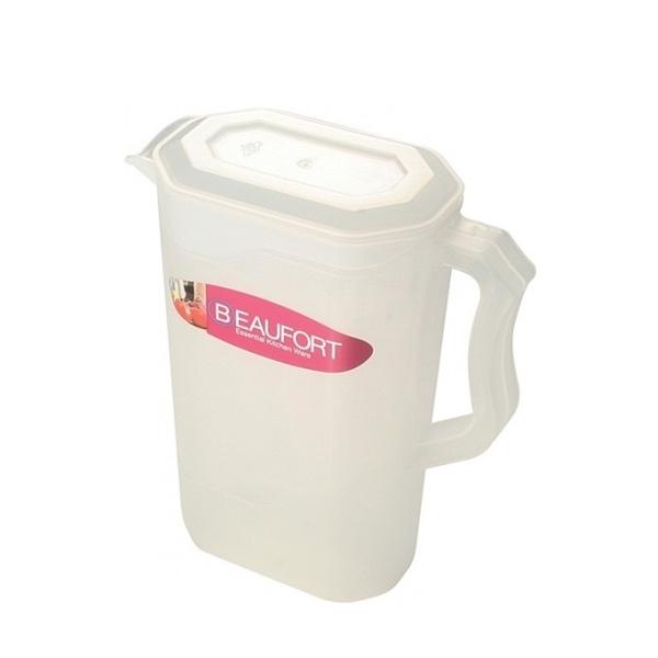 蓋つき冷蔵庫用ジャグ。ドリンクやスープ、ソースの保存用に。強度があり丈夫。容量2リットル。