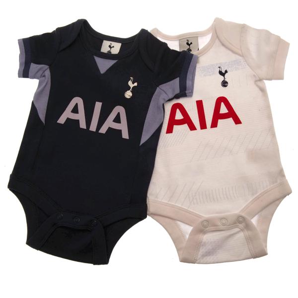 Tottenham Hotspur FCベビーサイズガイド(身長 目安cm/体重  目安kg): 0-3か月(62cm/6kg)、3-6か月(68cm/8kg)、6-9か月(74cm/9kg)、9-12か月(80cm/10kg)、12-18...
